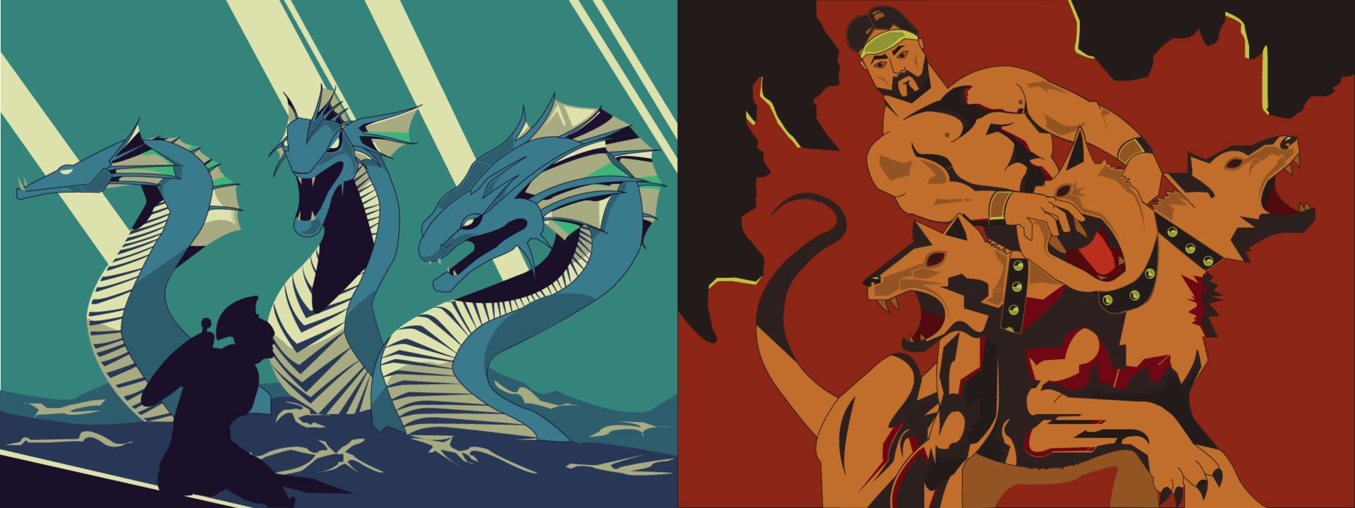 ArtStation - Color mythological work