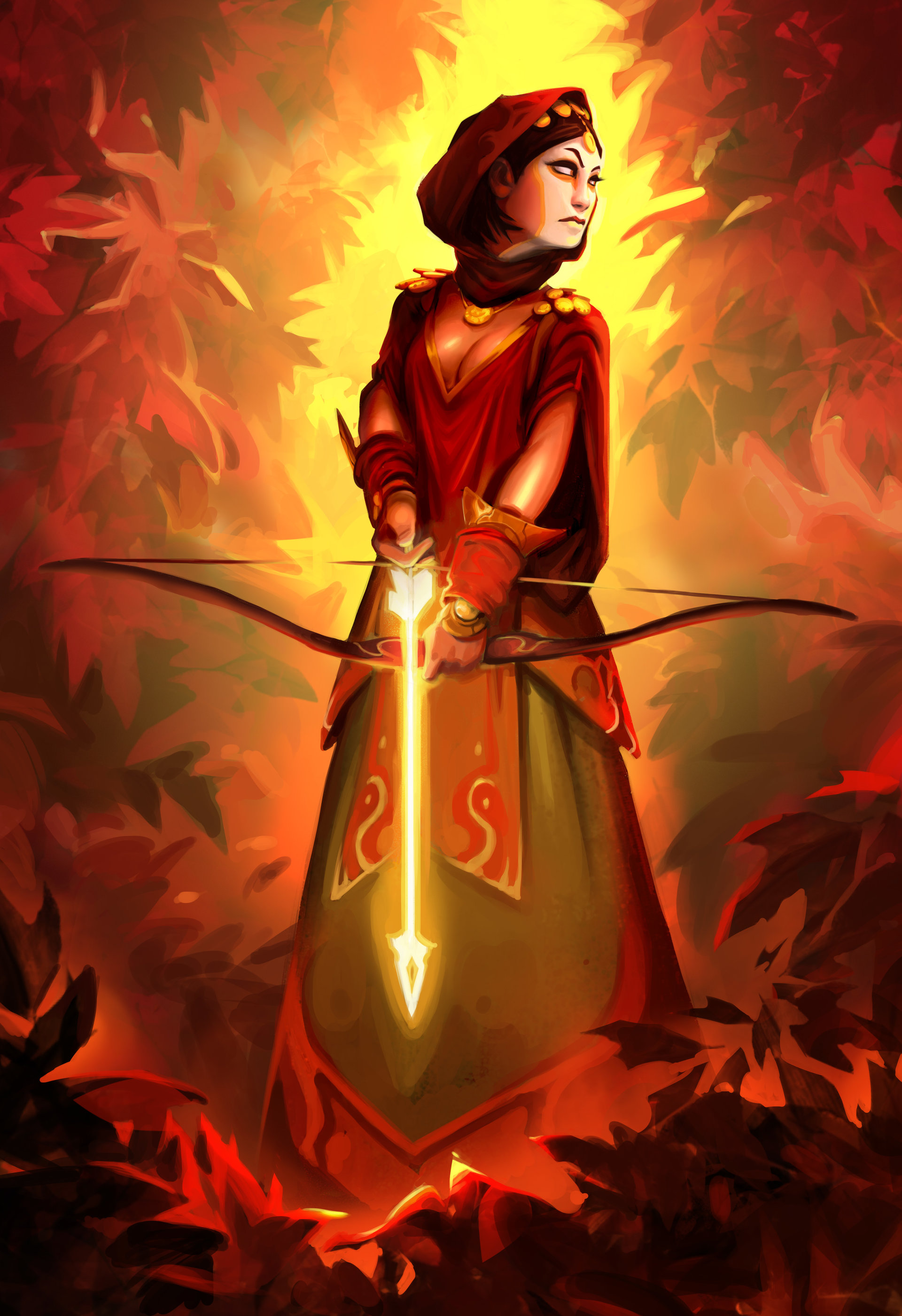 Andrew Bosley - Archer Girl