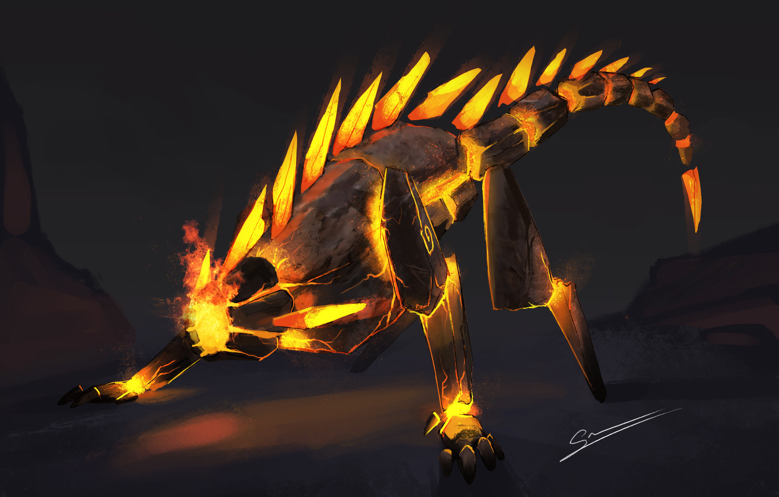 Sara Gilardi - Fire Dog