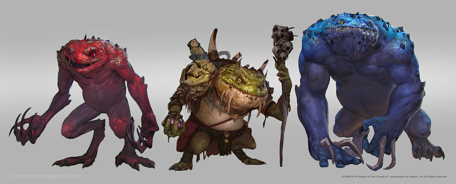 ArtStation - Dungeon and Dragon monster manual