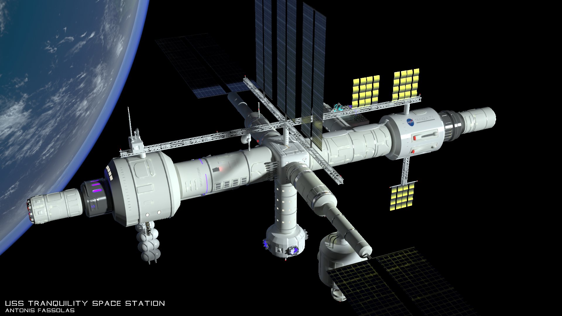Eva Aravidou - USS Tranquility Space Station