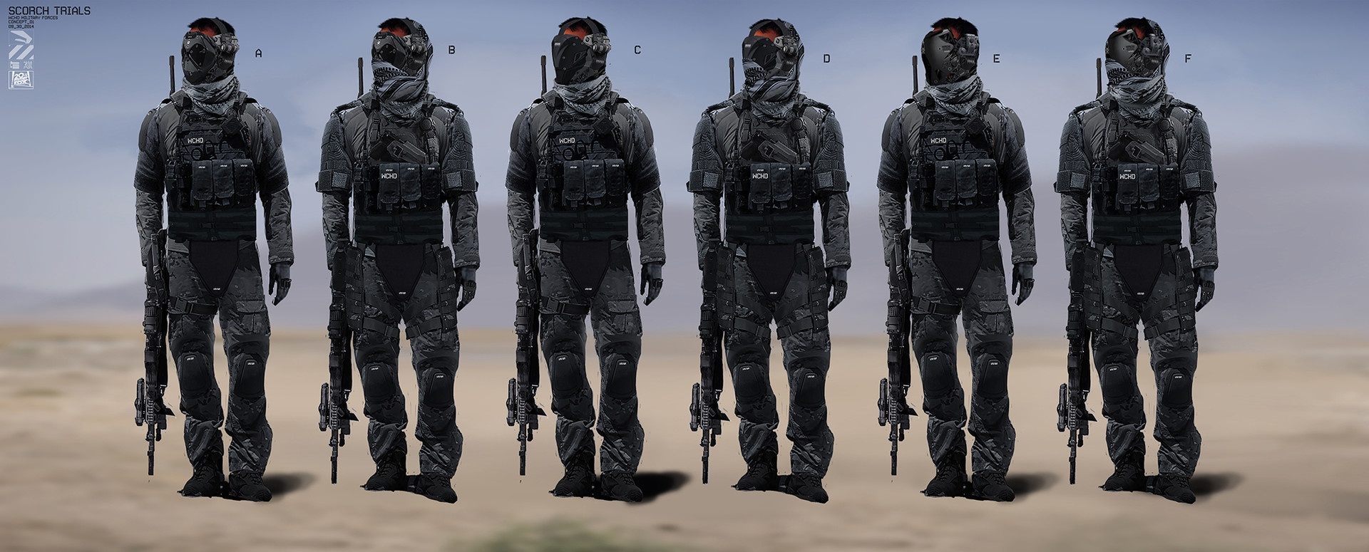 Nivanh Chanthara - The Scorch Trials_WCKD_Troopers_Concepts.