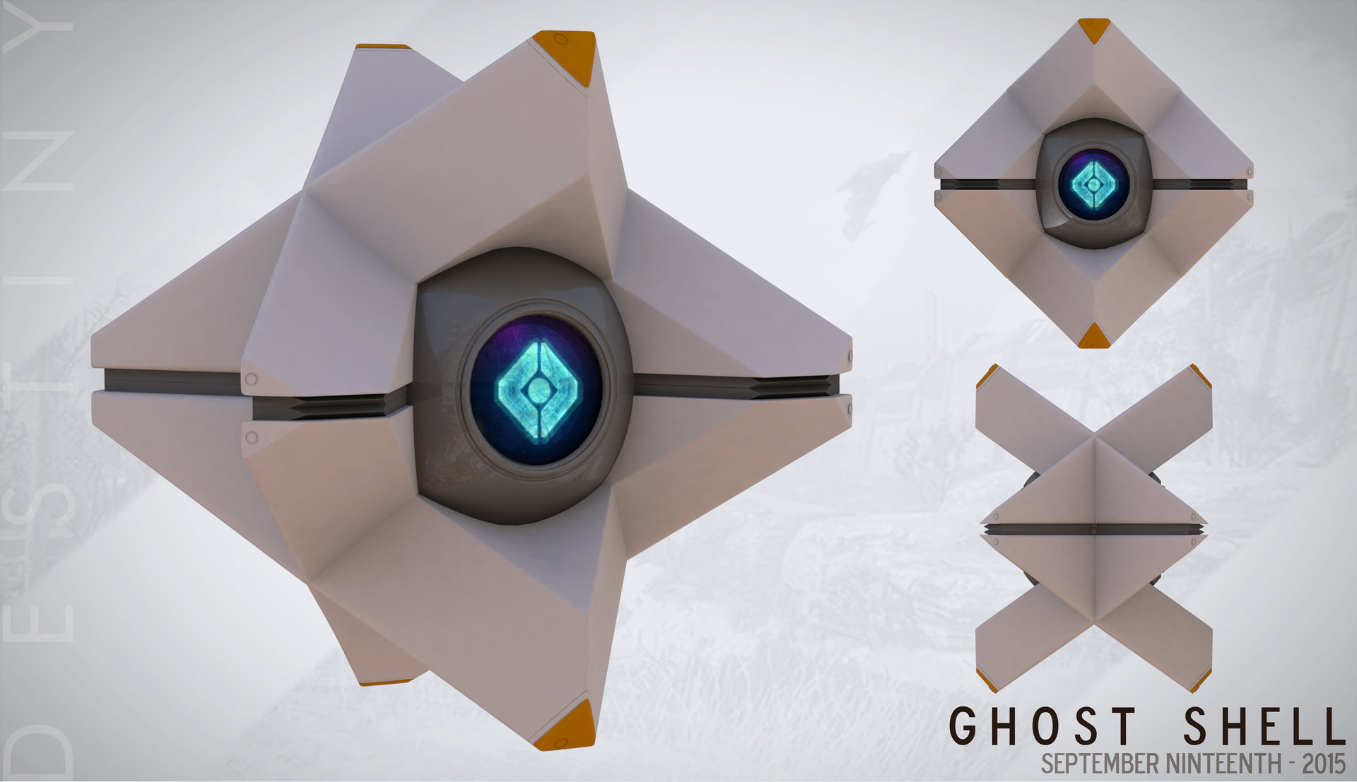 ArtStation - Ghost Shell , Daniel Langley