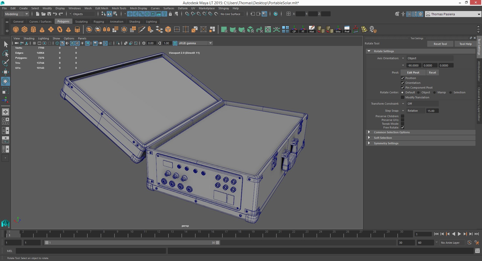 Thomas Pasieka - Unity 5 Tech Demo - Production Shots