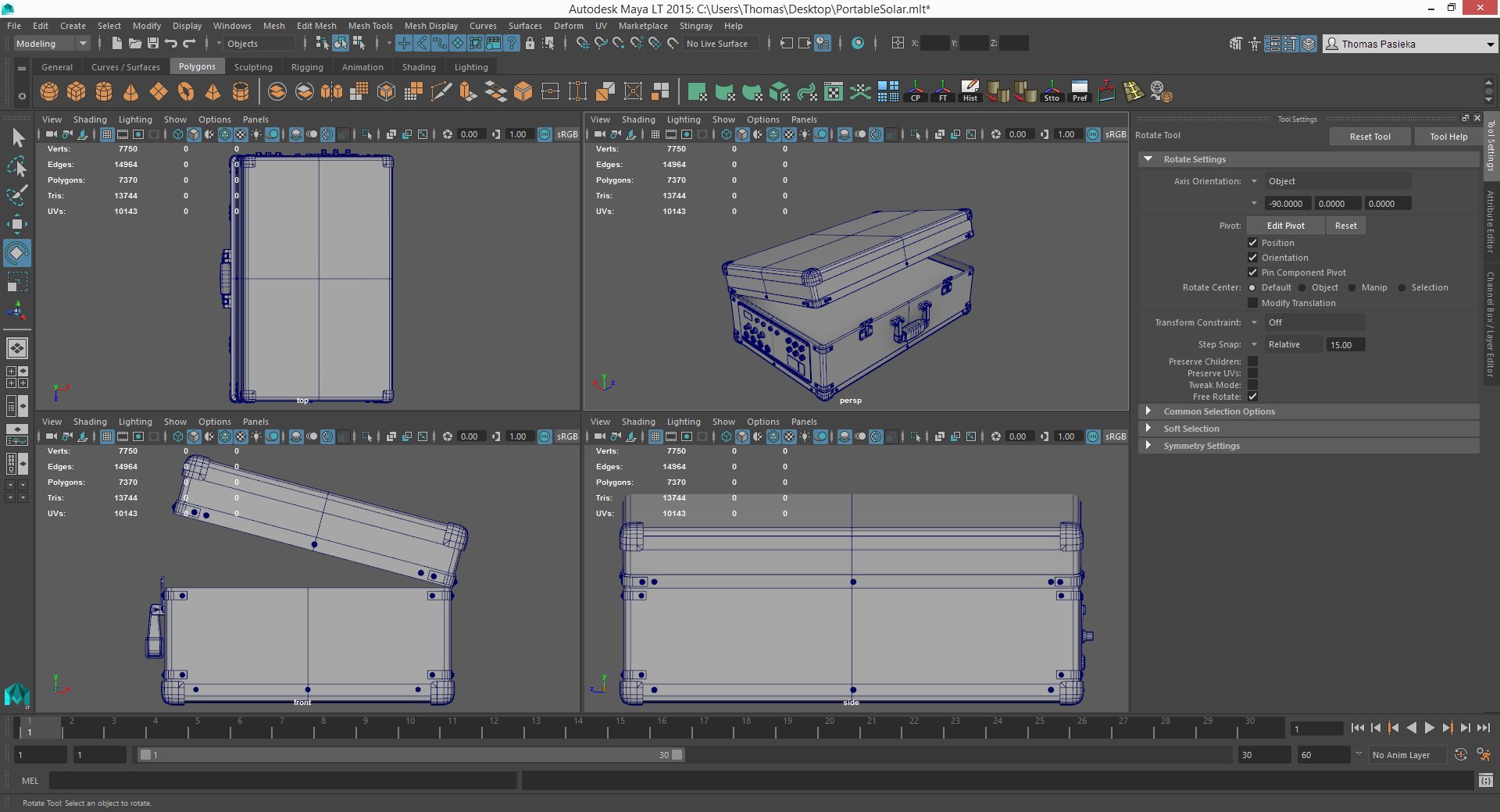 Thomas Pasieka - Unity 5 Tech Demo - Production Shots