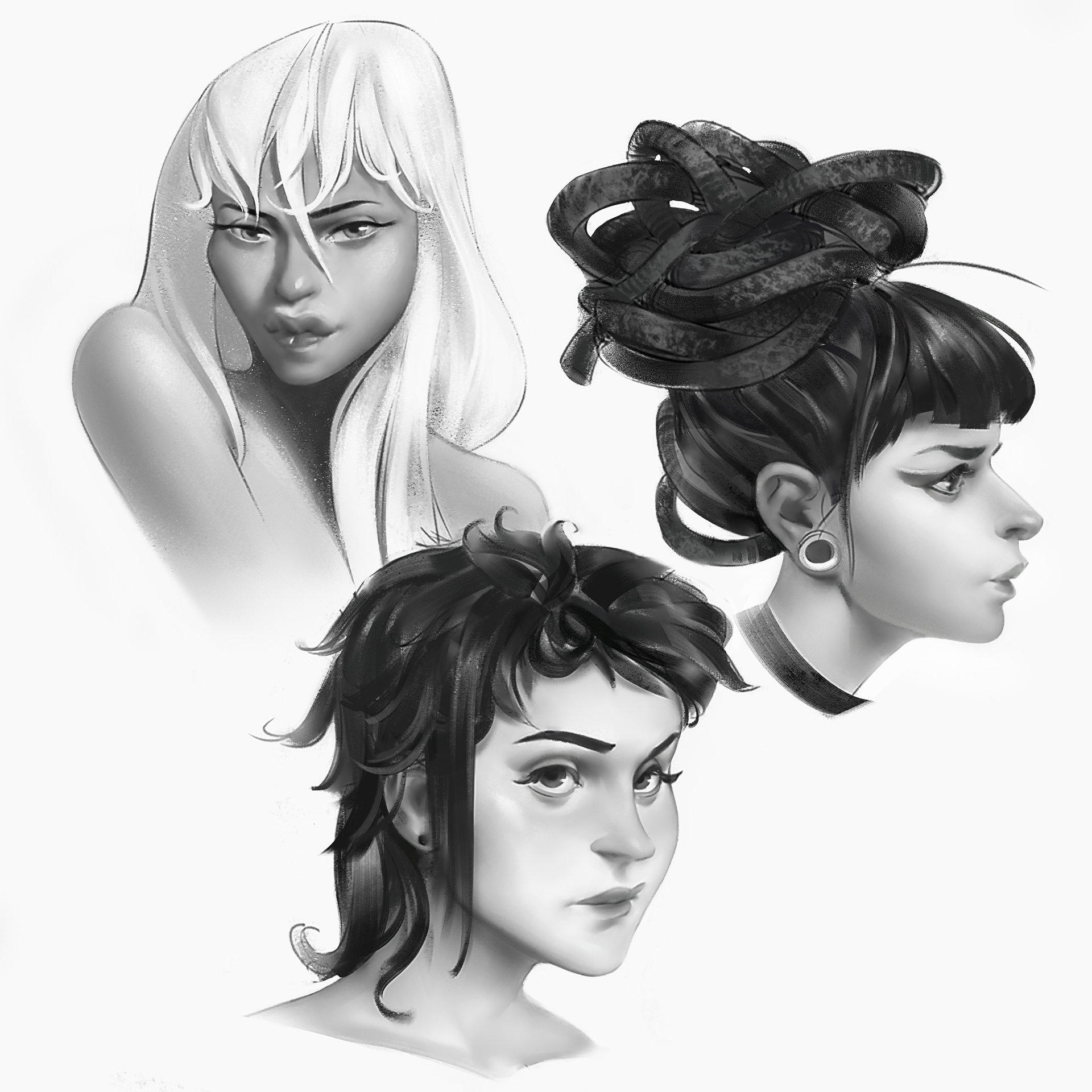 ArtStation - triple head time