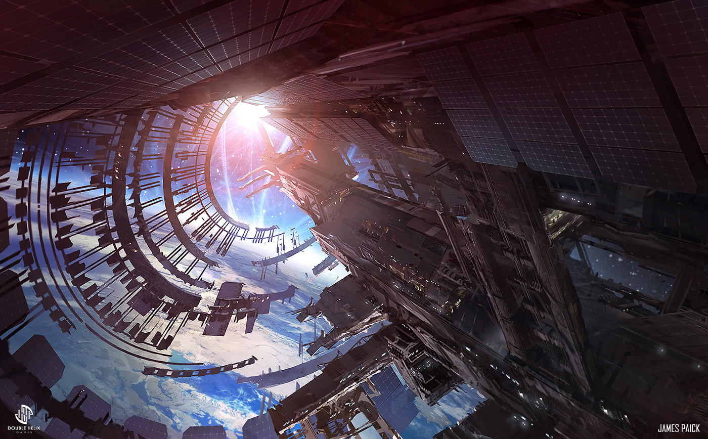 ArtStation - DOUBLE HELIX Strider Concept Design