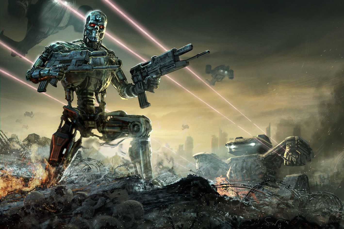 ArtStation - Terminator private commission