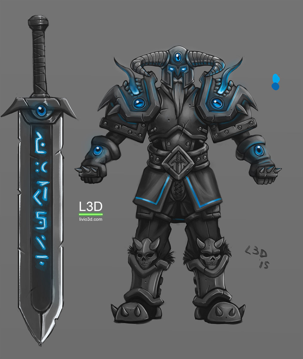 ArtStation - Death Knight Concept