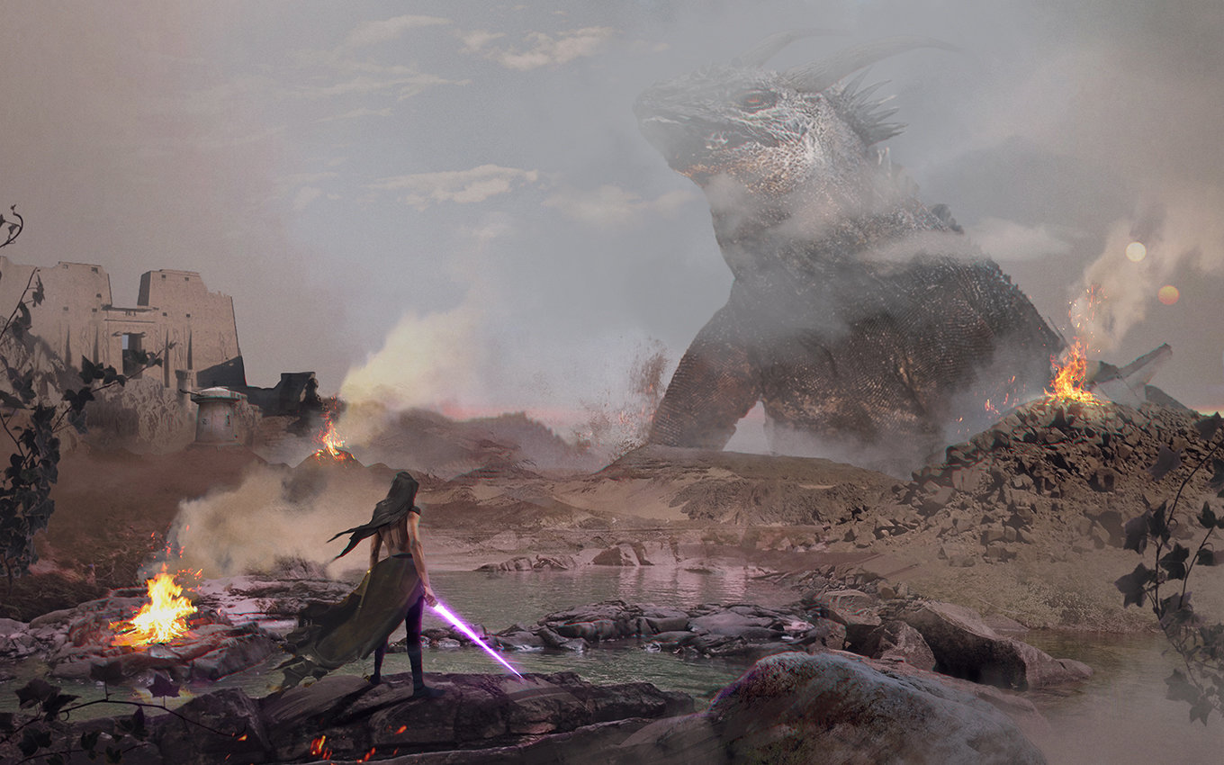 ArtStation - Krayt Dragon