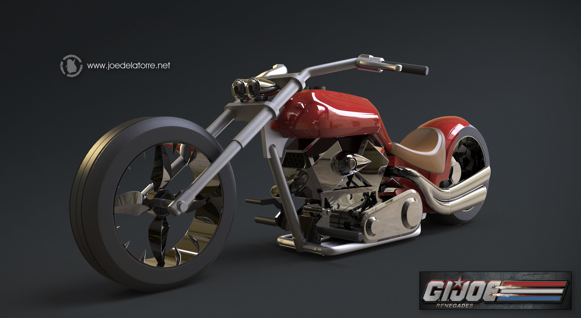 ArtStation - GI Joe Renegades - Motorcycle