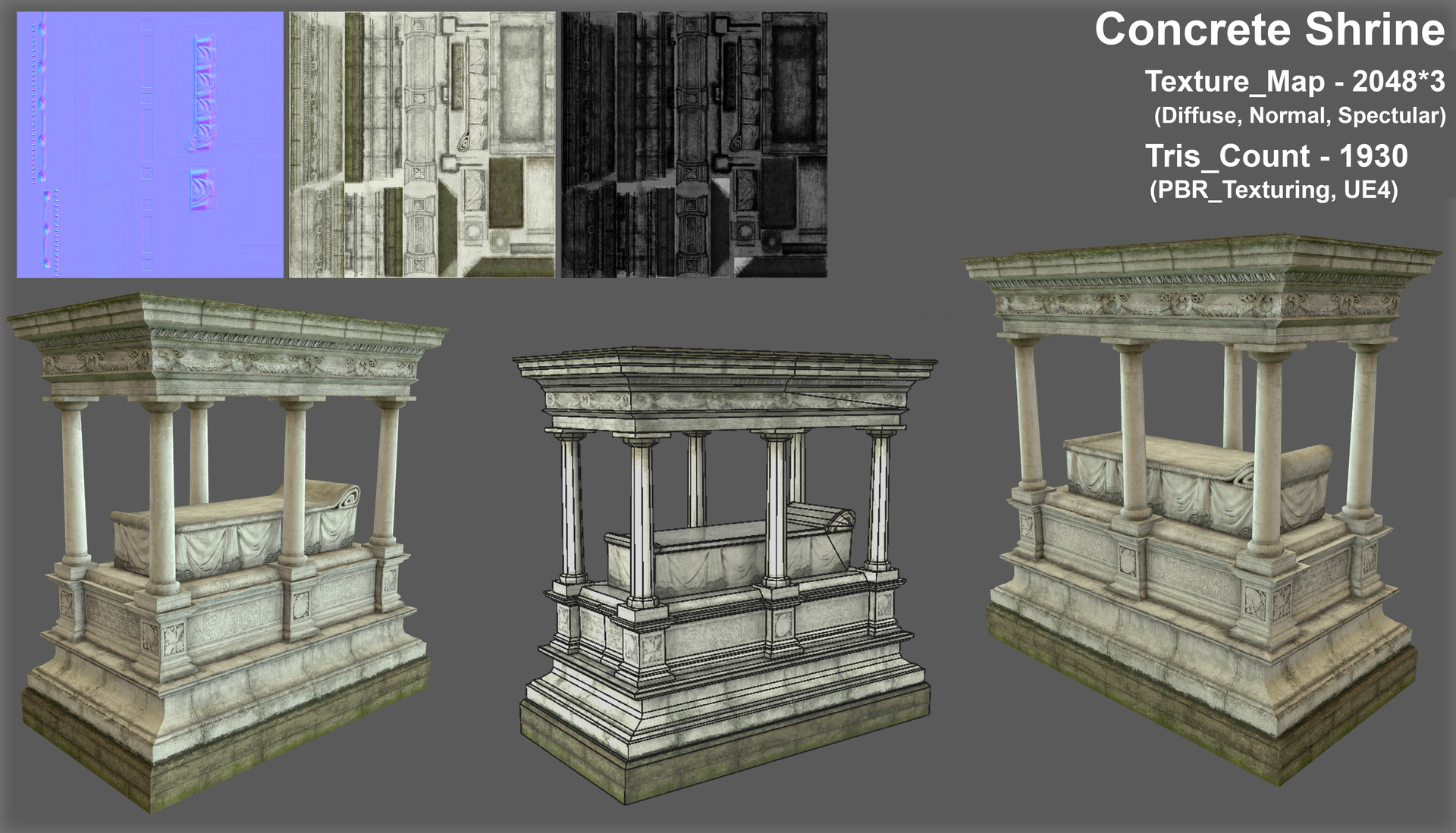 ArtStation - Concrete Shrine