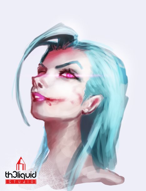 ArtStation - Jinx Practice Color