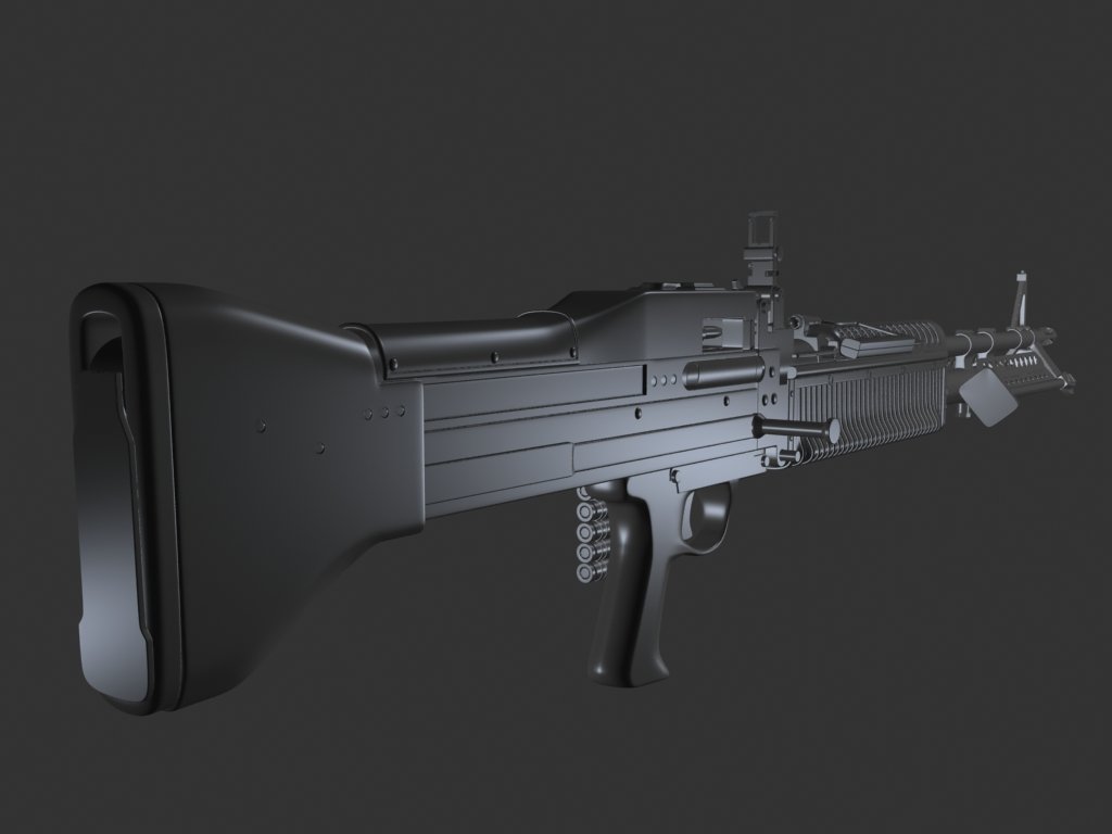 ArtStation - Highpoly Weapons