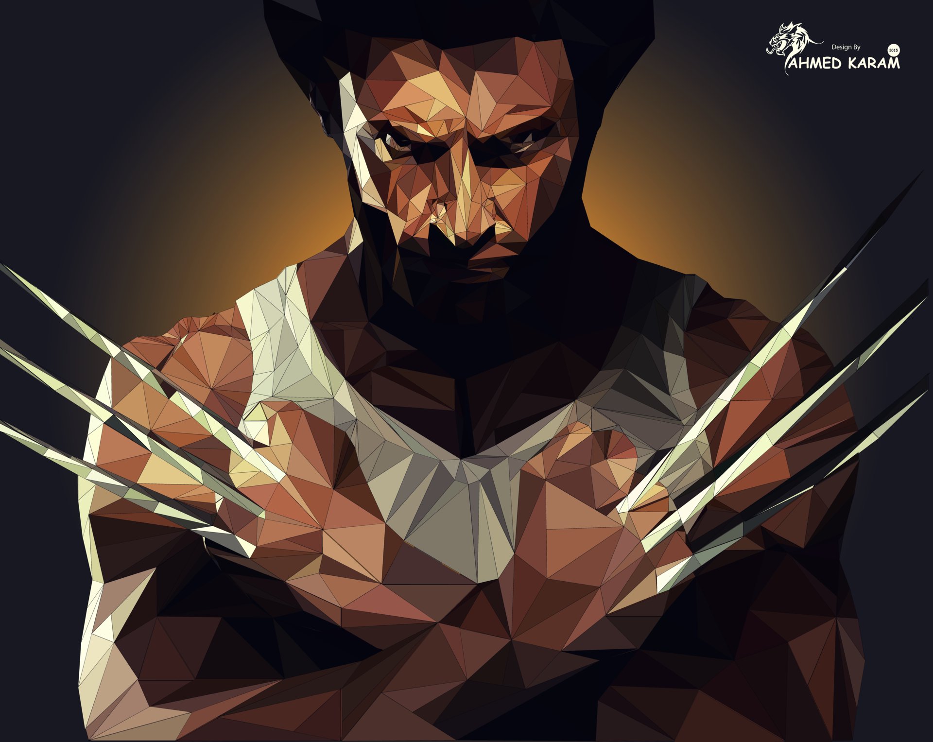 ArtStation - the wolverine lowpoly