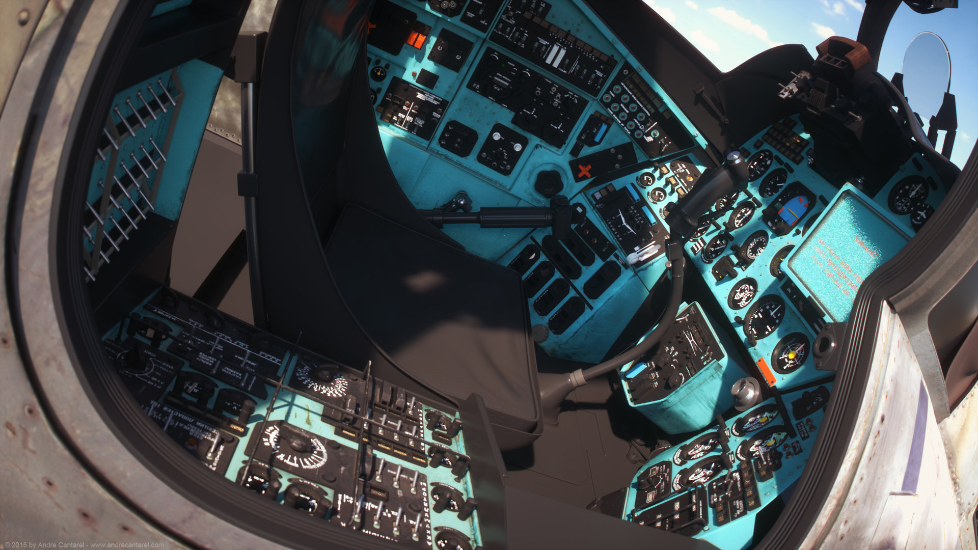 ArtStation - Mi-24 WIP, Andre Cantarel