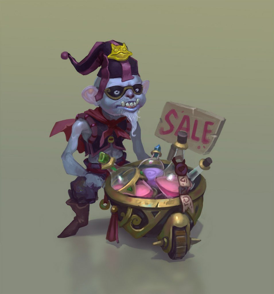 ArtStation - Potion Seller