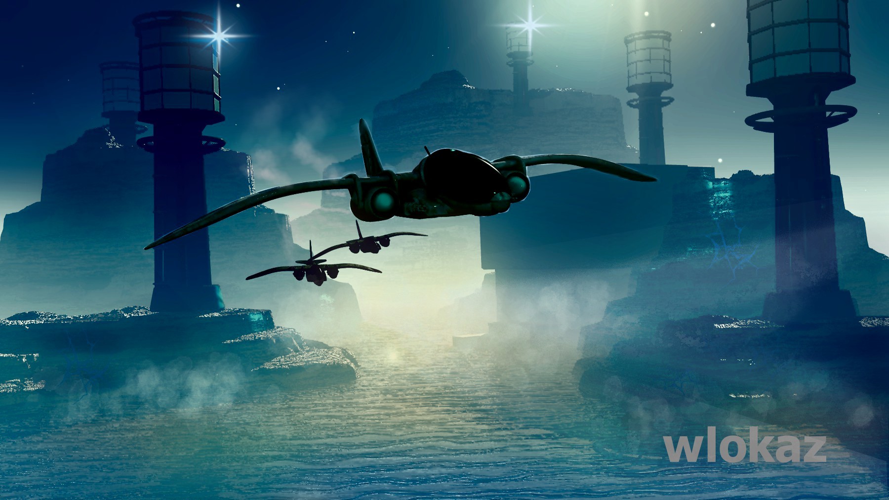 ArtStation - Mirror towers