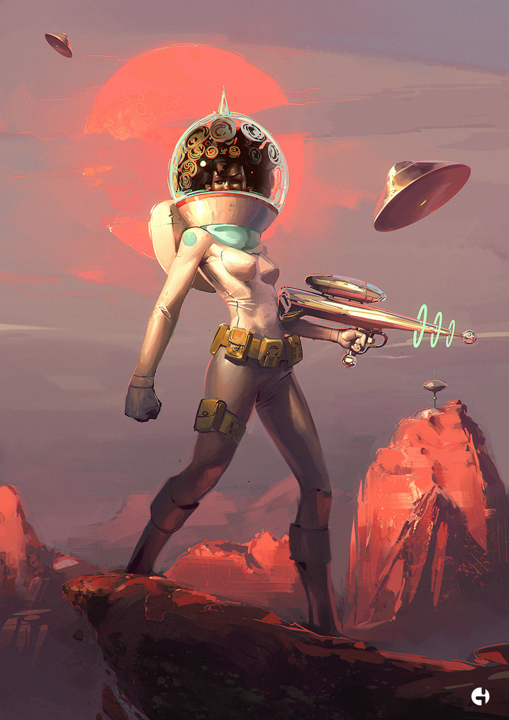 Artstation Mars Spy