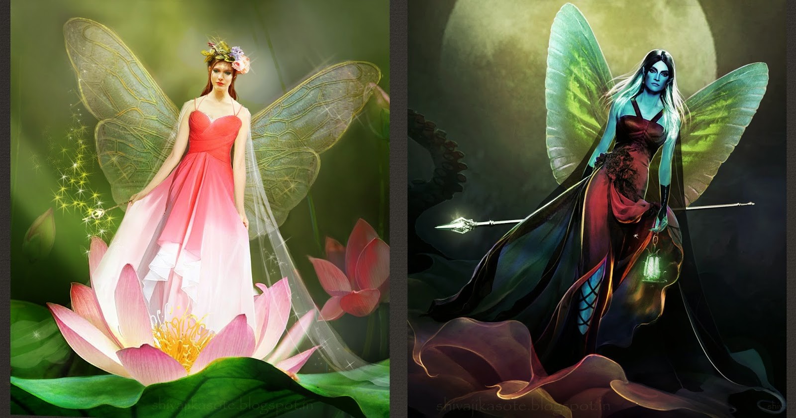 ArtStation - flowers_Queen & Dyan