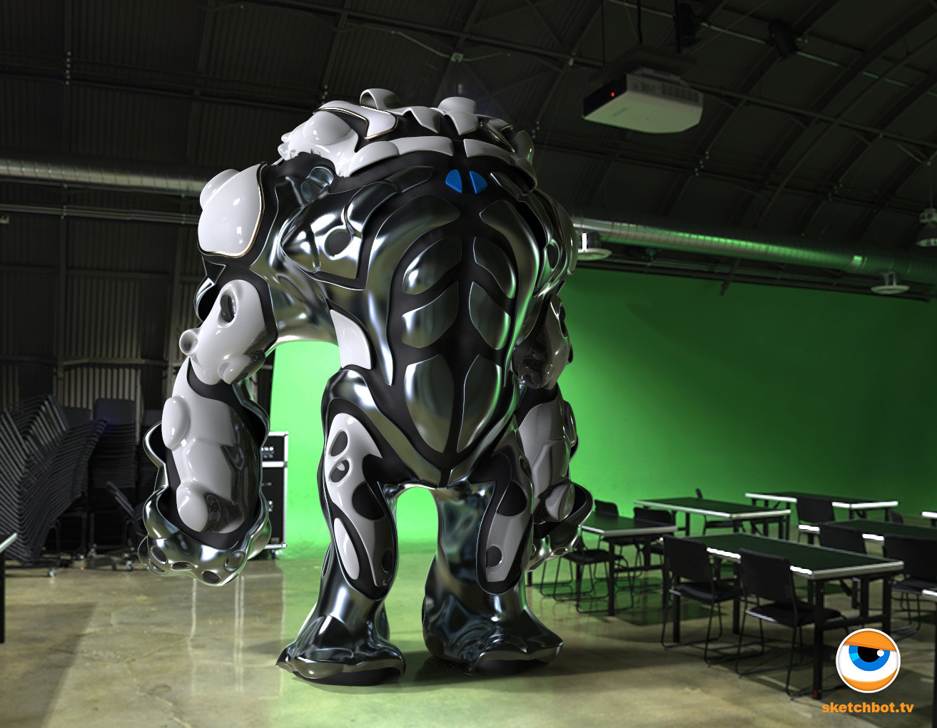 Steve Talkowski - Gnomon SentryBot - KEOS MASONS 2015 ZBrush Summit Workshop