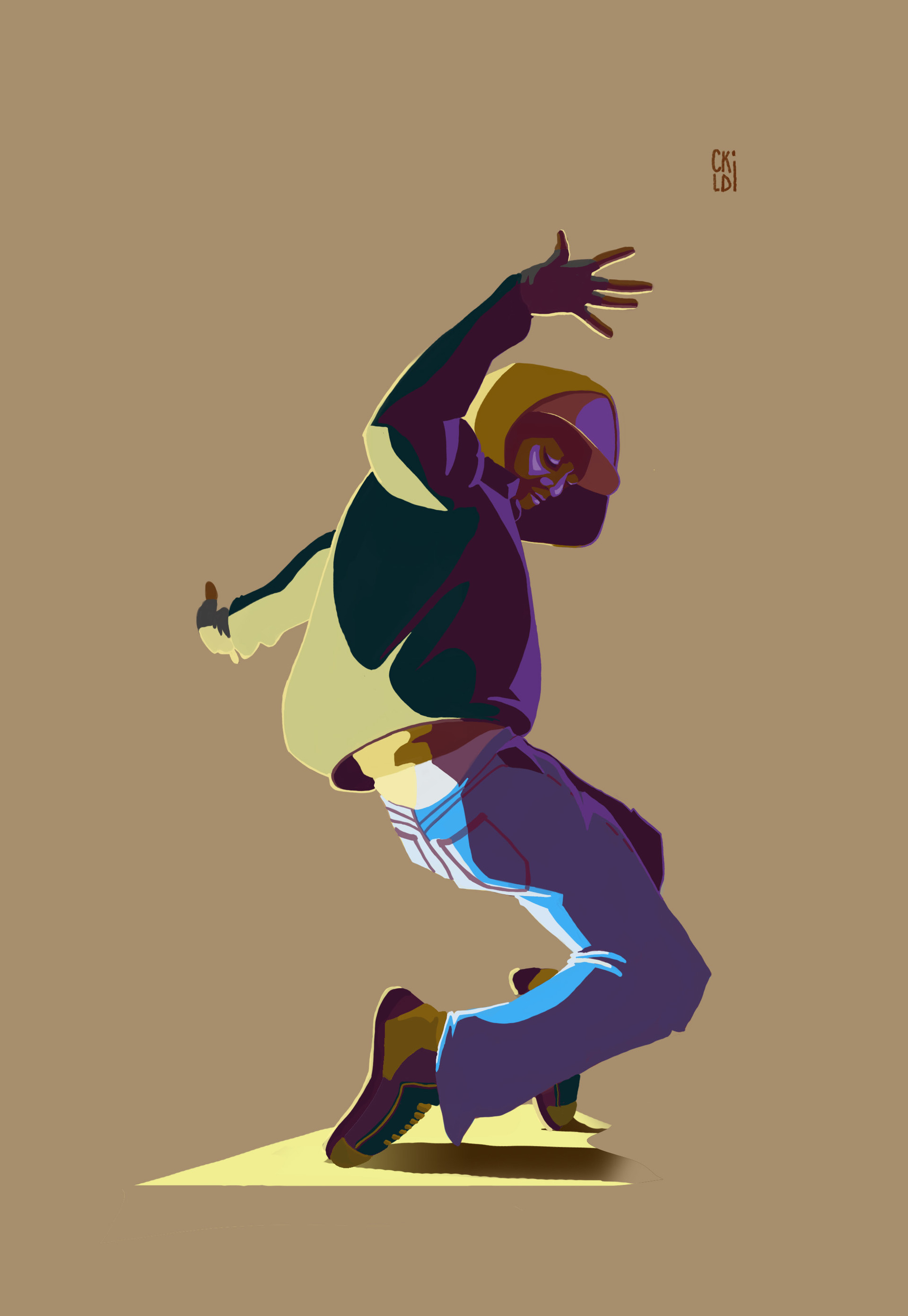 ArtStation - Break-dancer concept