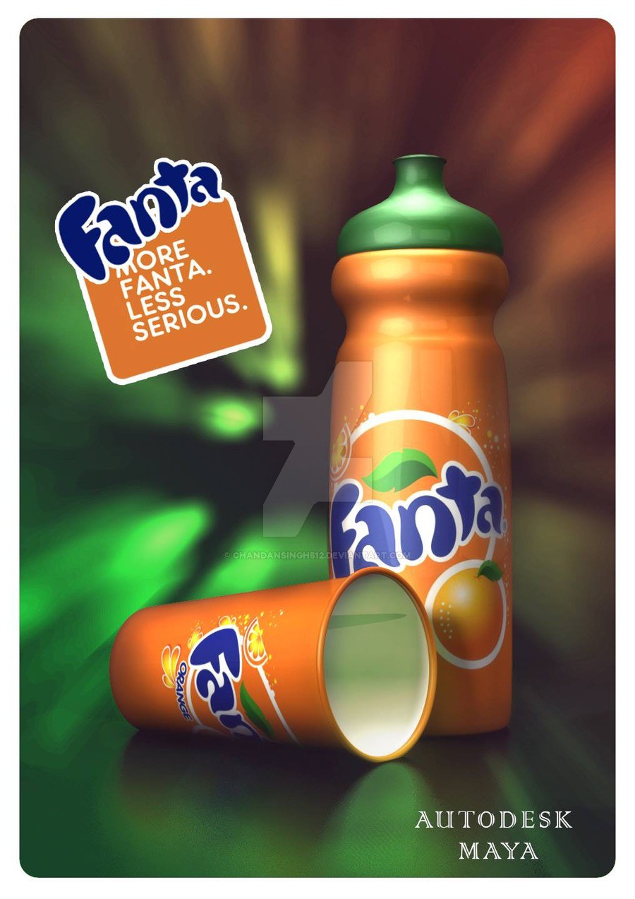 ArtStation - fanta_product_modeling