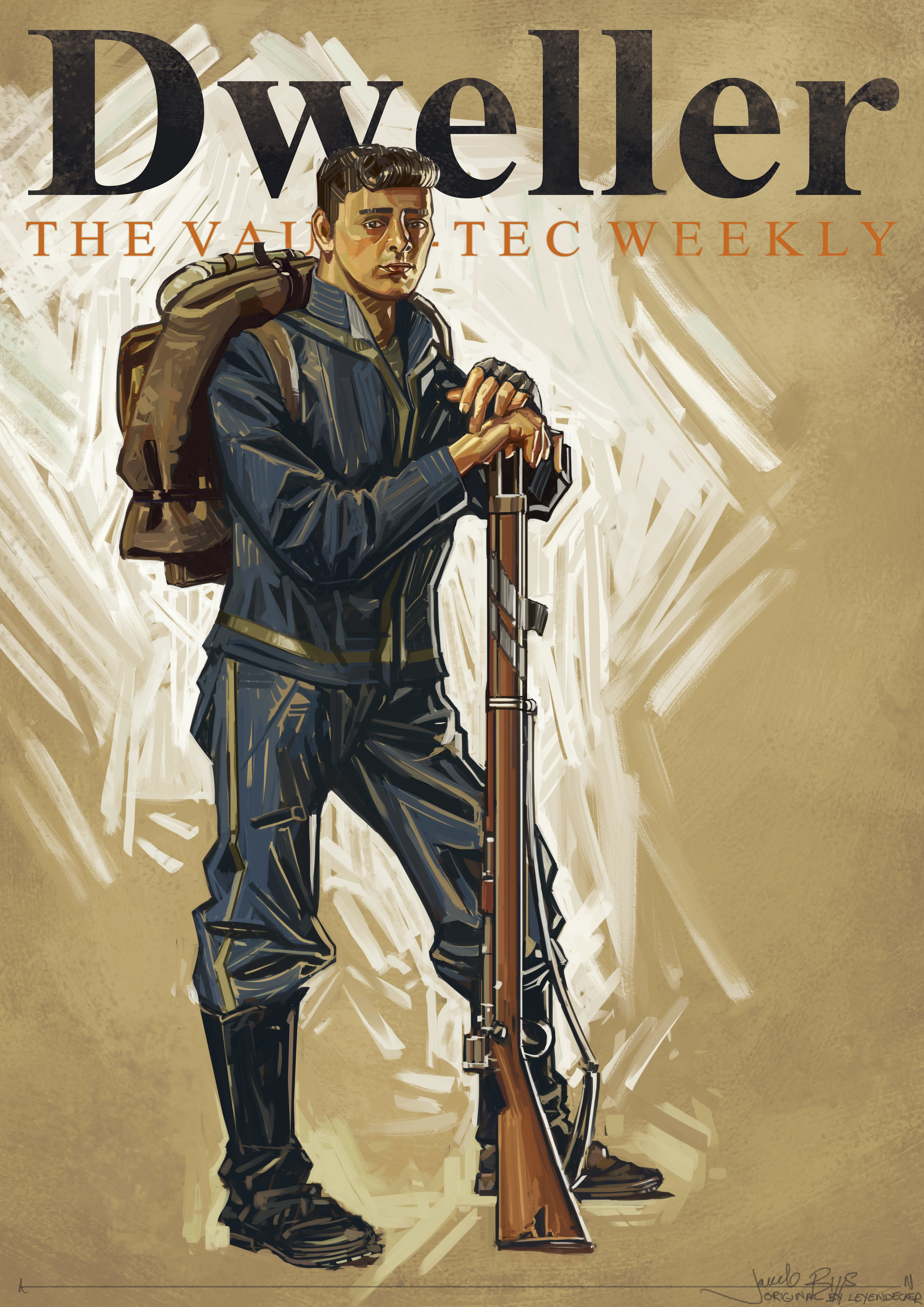 ArtStation - J.C.Leyendecker Vs Fallout Studies