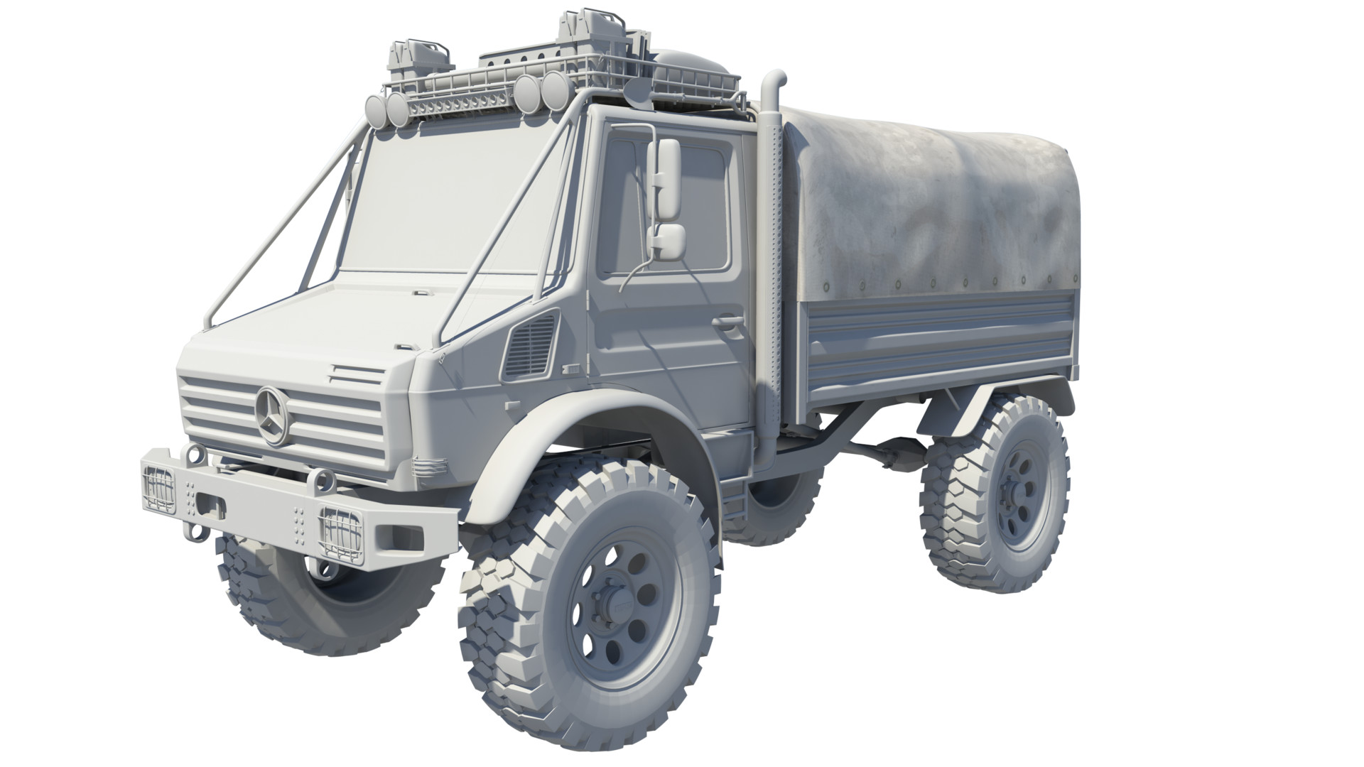 ArtStation - Unimog WIP