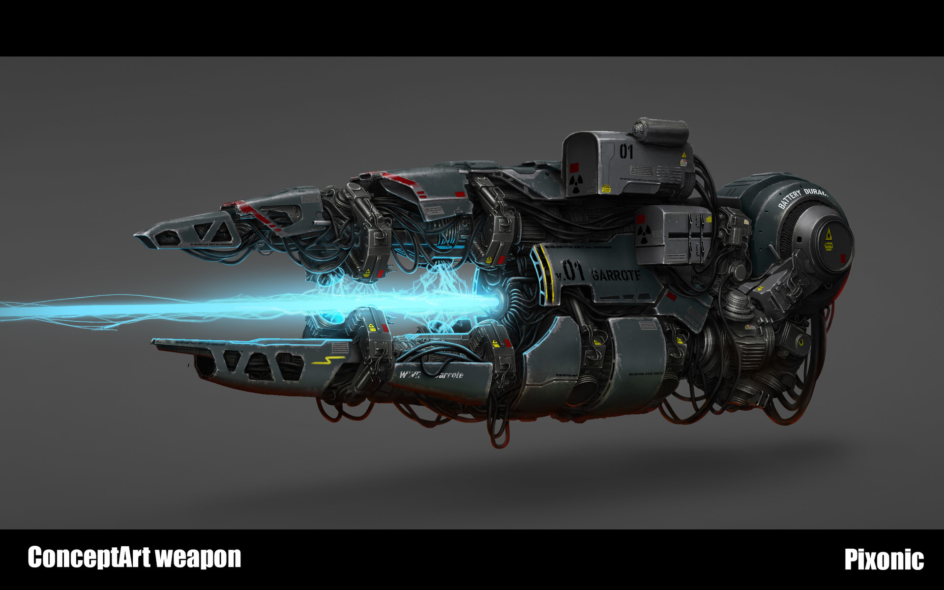 Artster A - Energy weapon concept