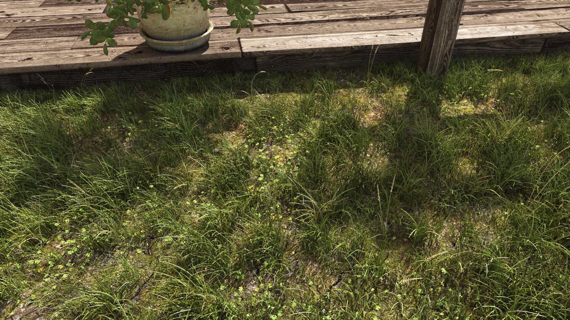 how to make grass with vray fur