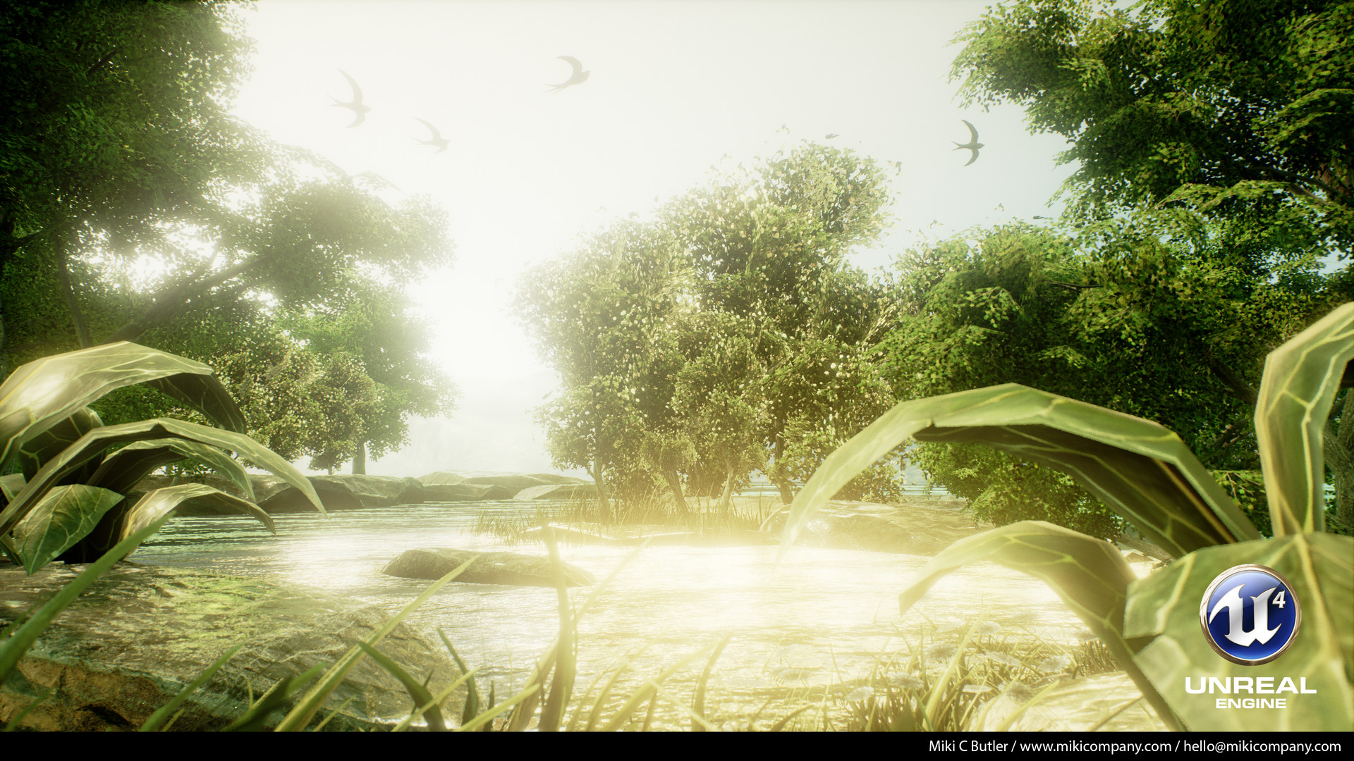 ArtStation - Forest Scene / Unreal Engine + Speed Tree