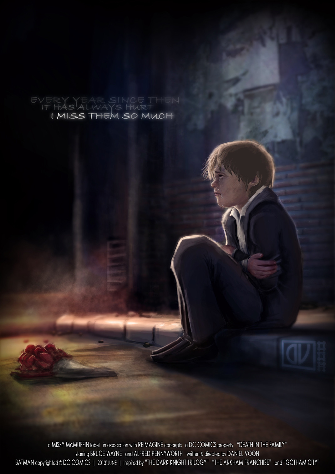 ArtStation - Missy McMuffin - Reimagine Batman