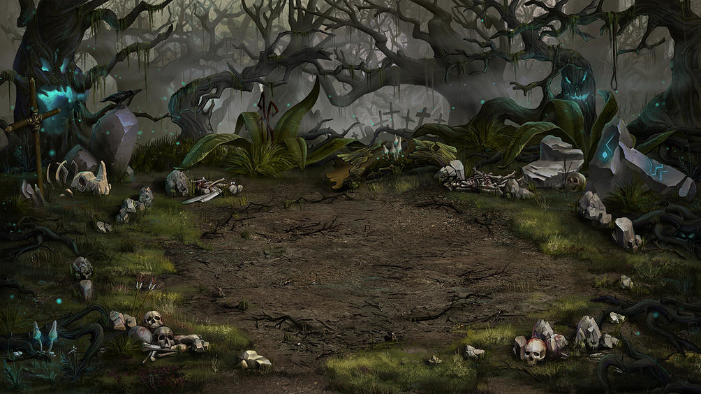 ArtStation - Fight location concept