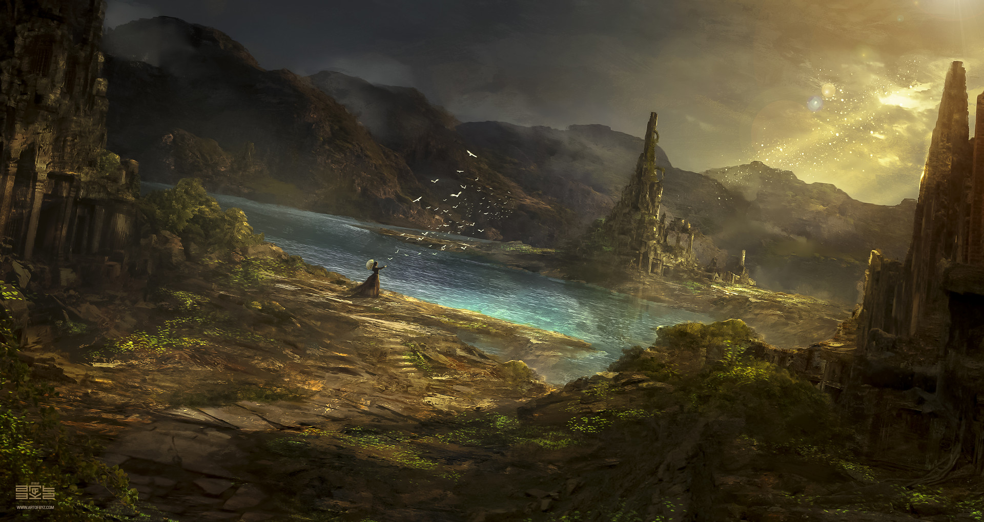 ArtStation - LOST IN RUINS