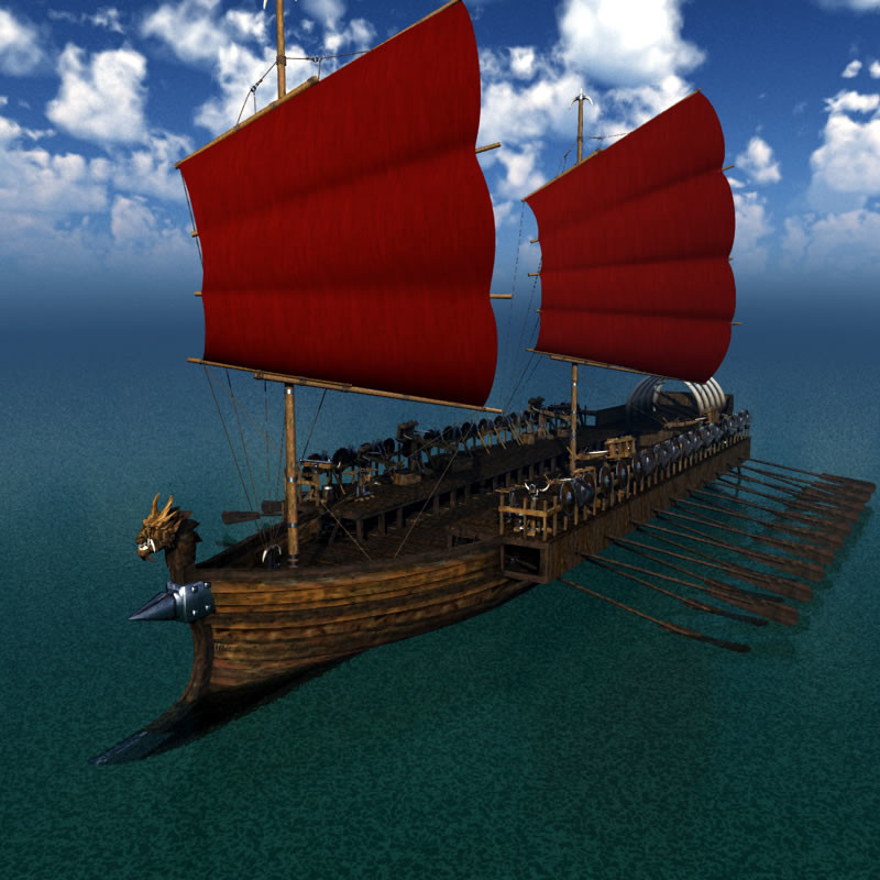 ArtStation - Orc War Ship R2