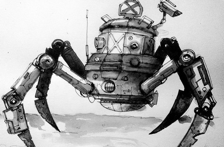 ArtStation - Armored scout tank