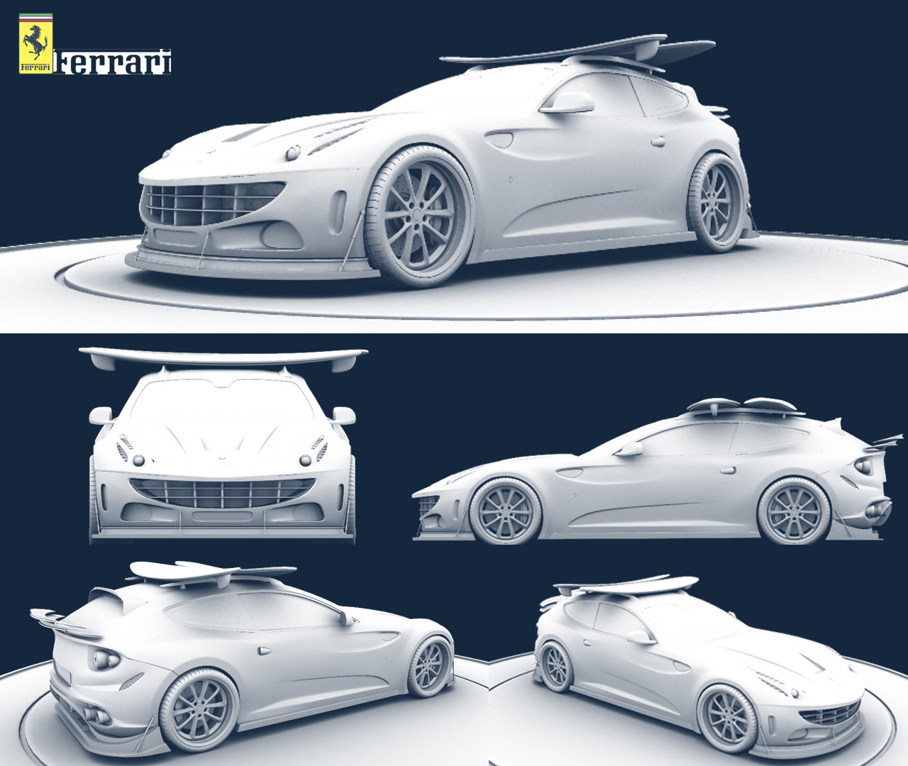 ArtStation - Ferrari_FF