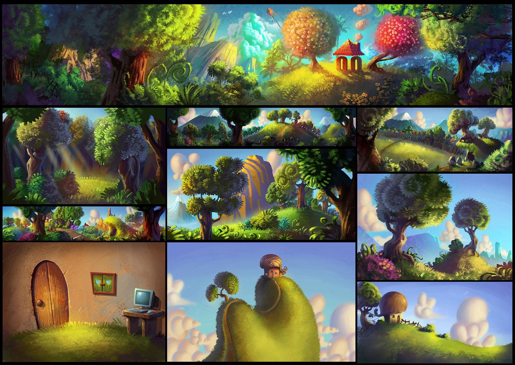 ArtStation - Environment Thumbnails