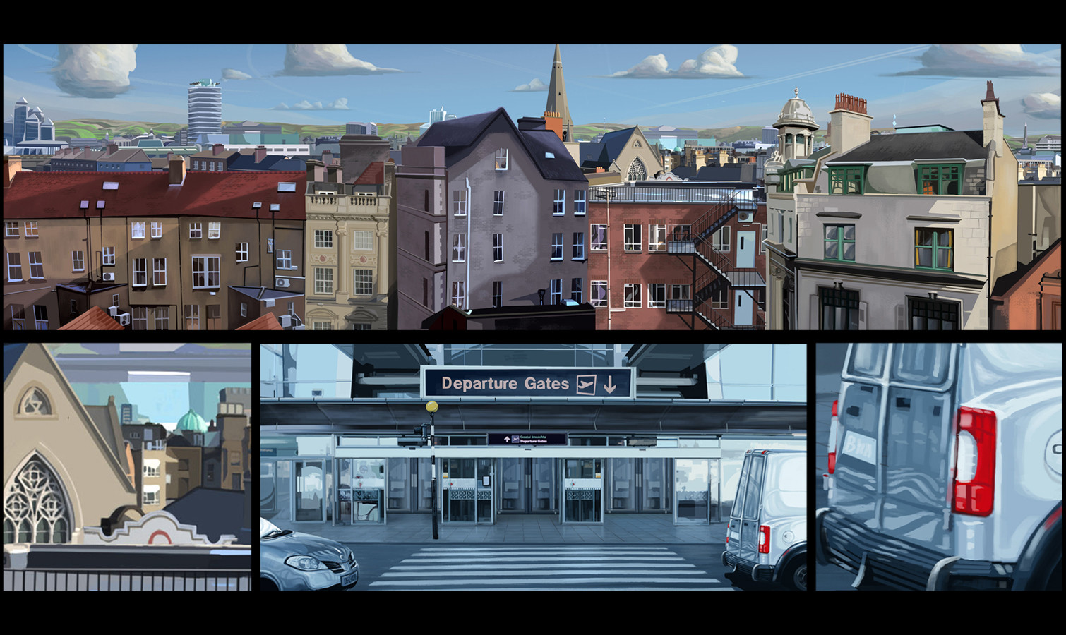 ArtStation - Origin. Background Samples