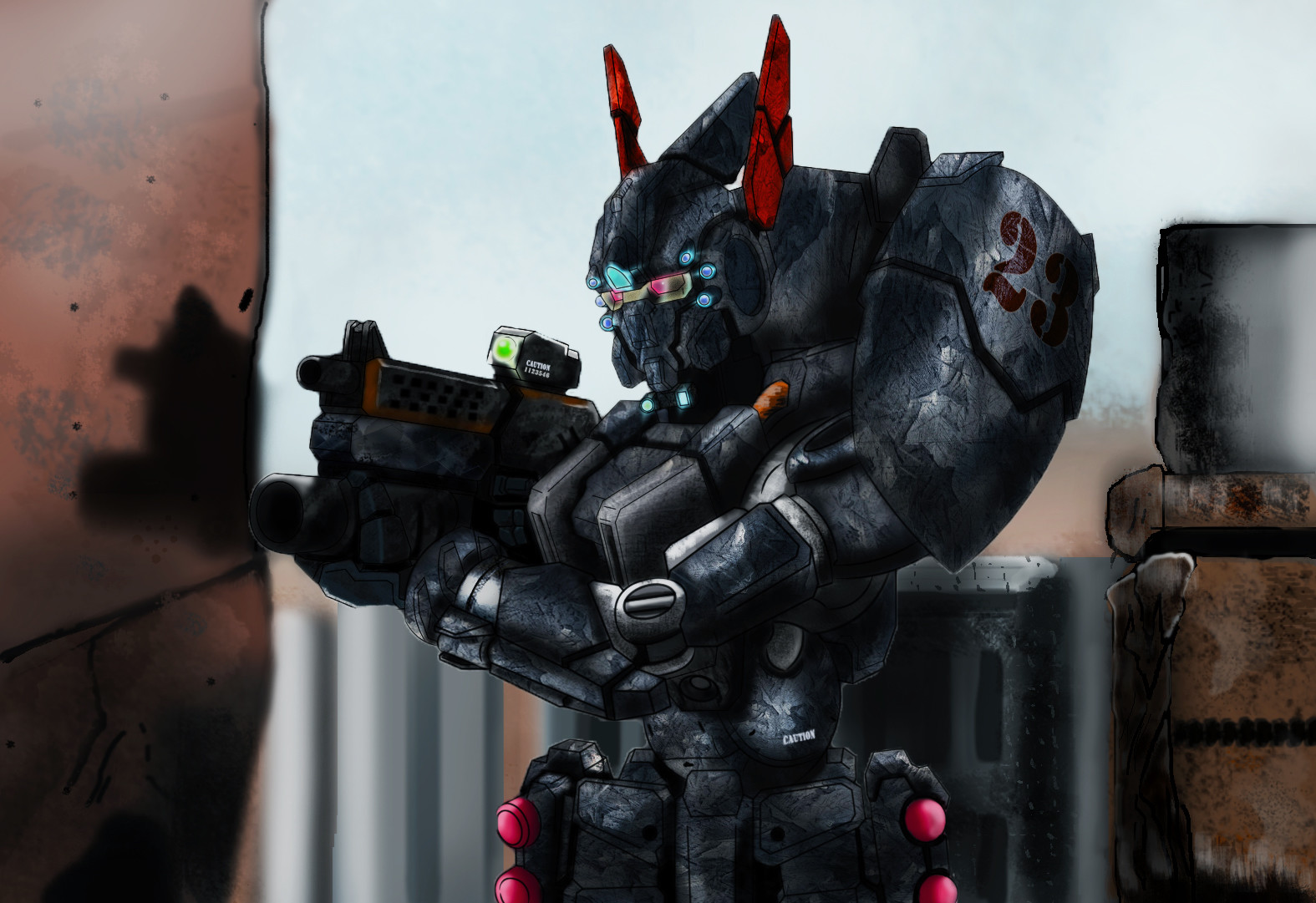 ArtStation - mobile suits