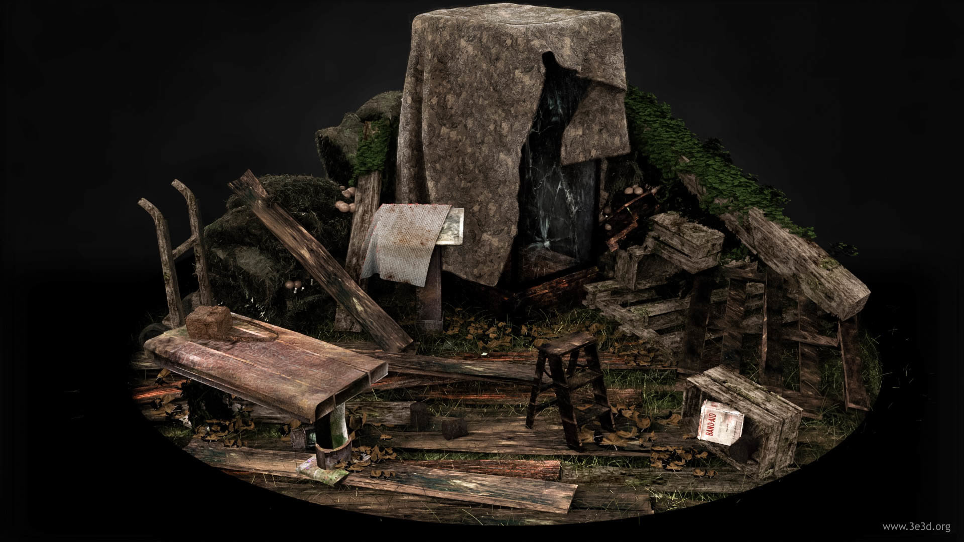 ArtStation - Abandoned: 3D Environment
