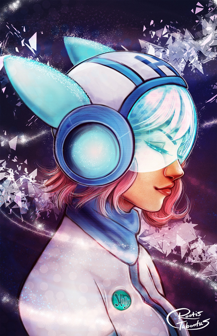 ArtStation - Commander Holly Portrait