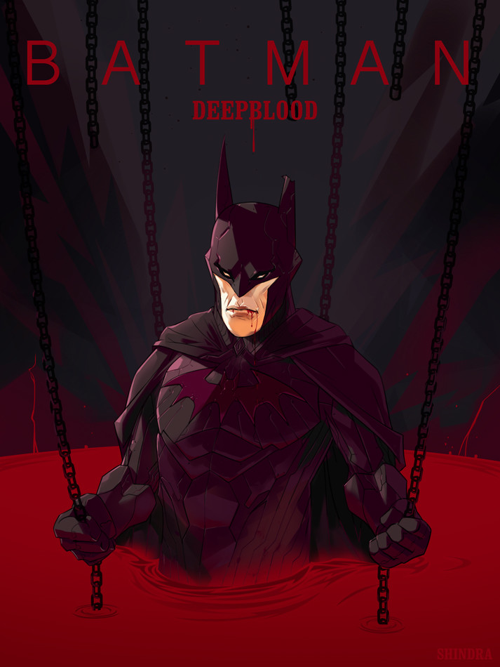 ArtStation - Batman deepblood funwork