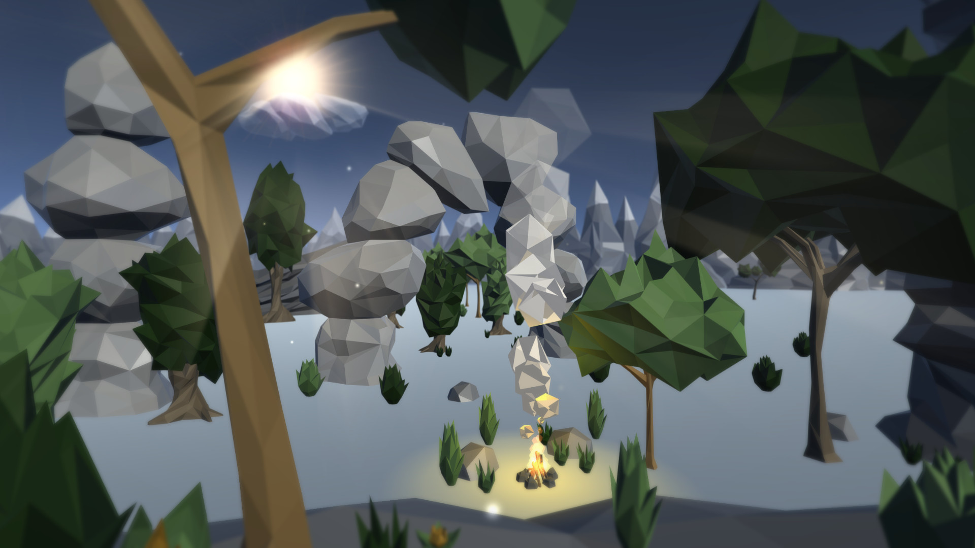 ArtStation - Stylized Low Poly WIP