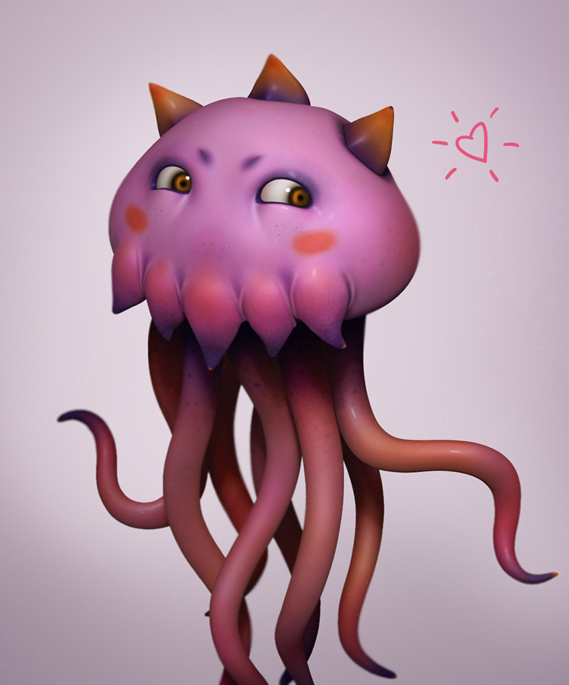 ArtStation - Octopus Monster
