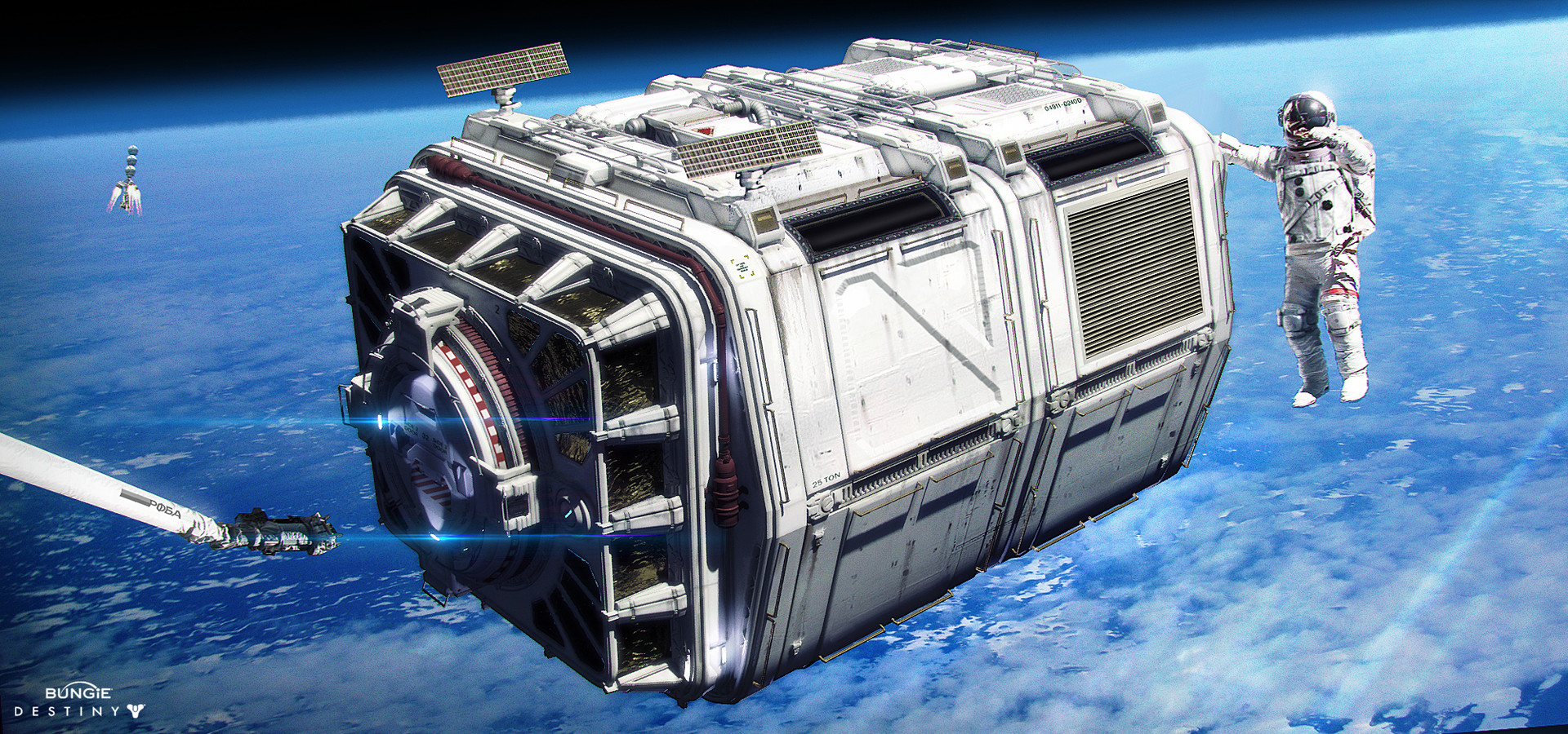 ArtStation - Destiny - Colony Ship Living Pod