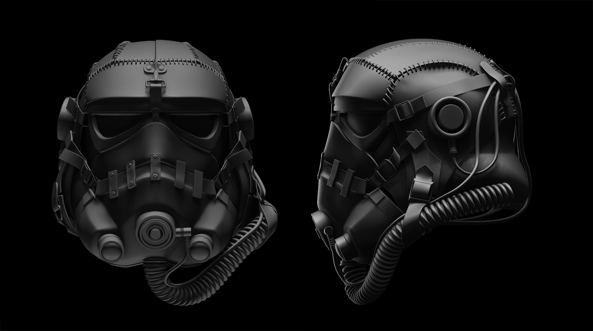 ArtStation - stormtrooper's helmet