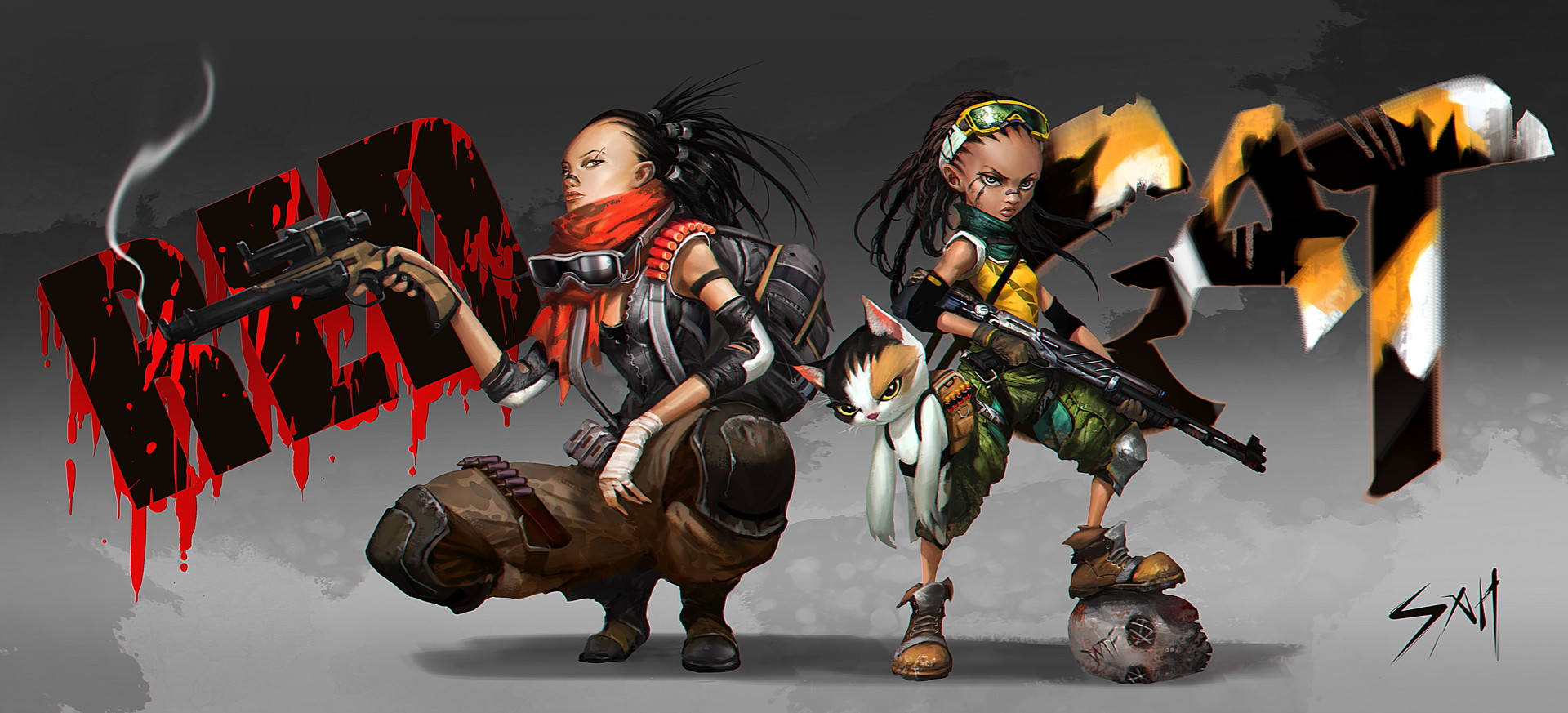 ArtStation - Red&Cat