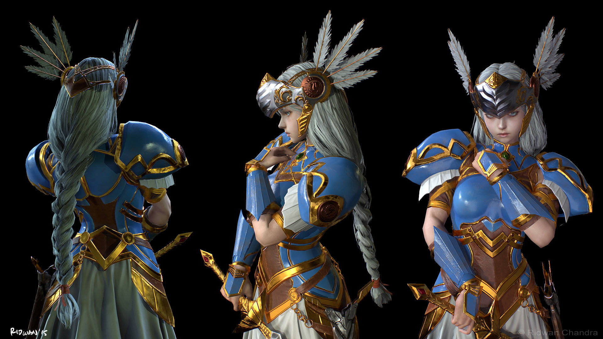 Ridwan Chandra - MeganeRid - Valkyrie Profile Lenneth WIP 3